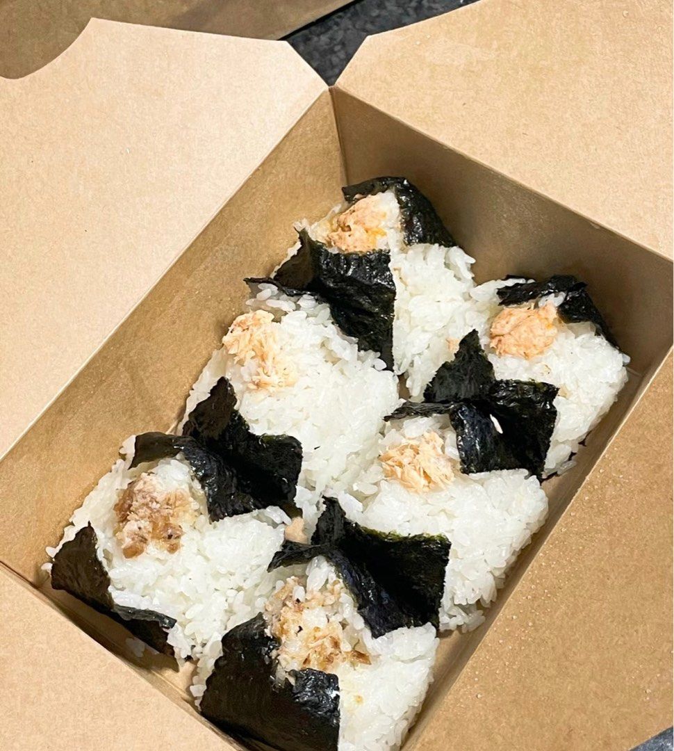 Japanese Onigiri Bento, Food & Drinks, Local Eats on Carousell