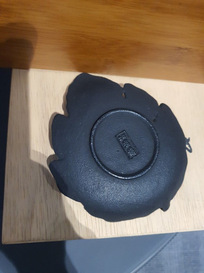 Japanese tea cups and cast iron coaster, Furniture & Home Living ...