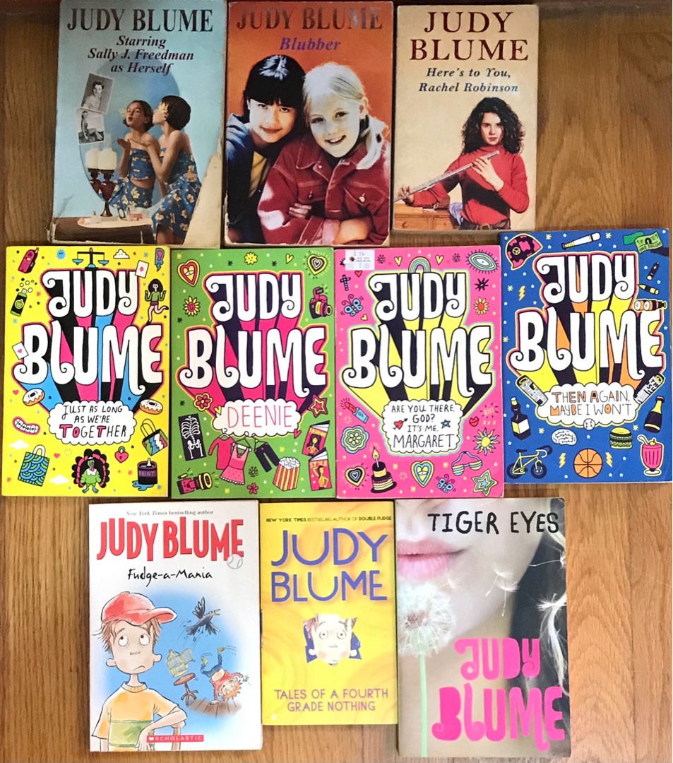 Judy Blume ($5 for all 10 books!), Hobbies & Toys, Books & Magazines ...