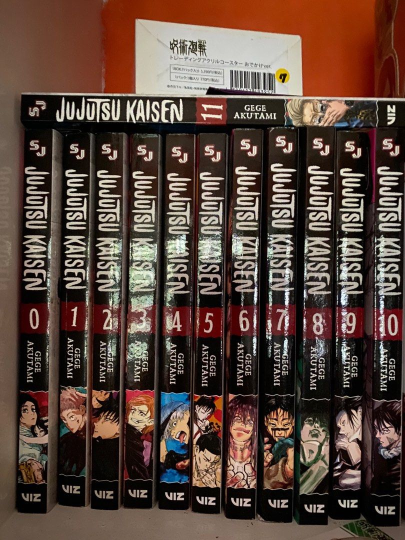Jujutsu Kaisen manga volumes 0-11, Hobbies & Toys, Books & Magazines, Comics & Manga on Carousell