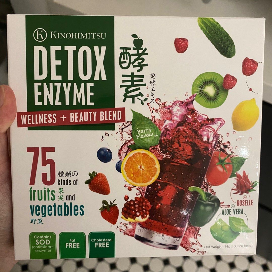 Kinohimitsu Detox Enzyme, Health & Nutrition, Health Supplements ...