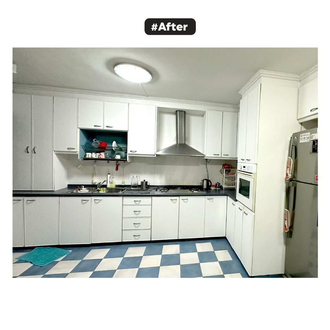 KOREA INFEEL Kitchen Laminate Cabinet Laminate / Kitchen Set Laminate ...