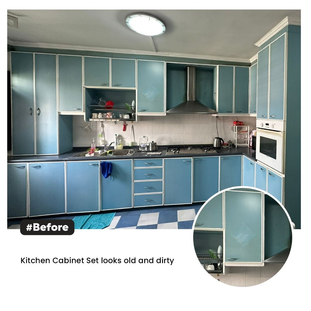 KOREA INFEEL Kitchen Laminate Cabinet Laminate / Kitchen Set Laminate ...
