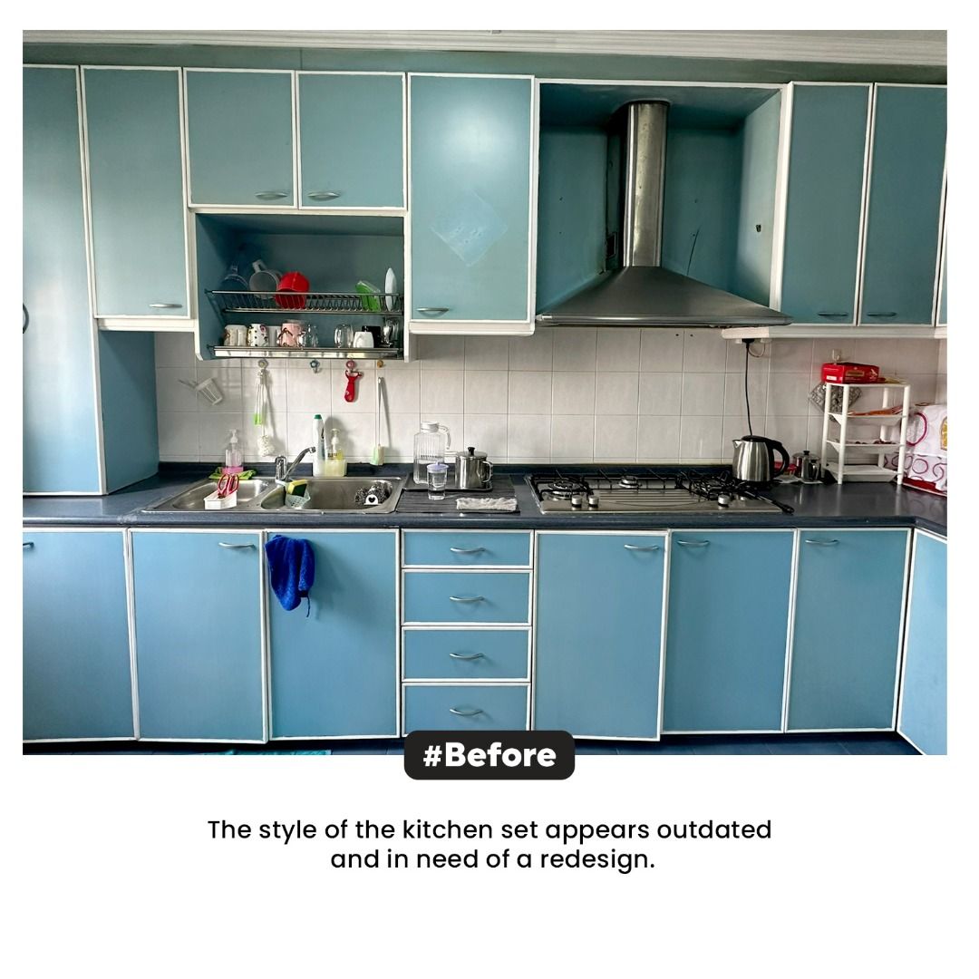 KOREA INFEEL Kitchen Laminate Cabinet Laminate / Kitchen Set Laminate ...