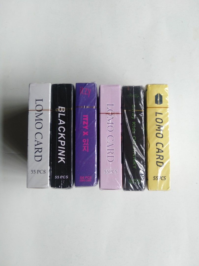 KPOP LOMO CARDS SET (BLACKPINK/ITZY/BTS/STRAY KIDS/AESPA/NCT), Hobbies ...