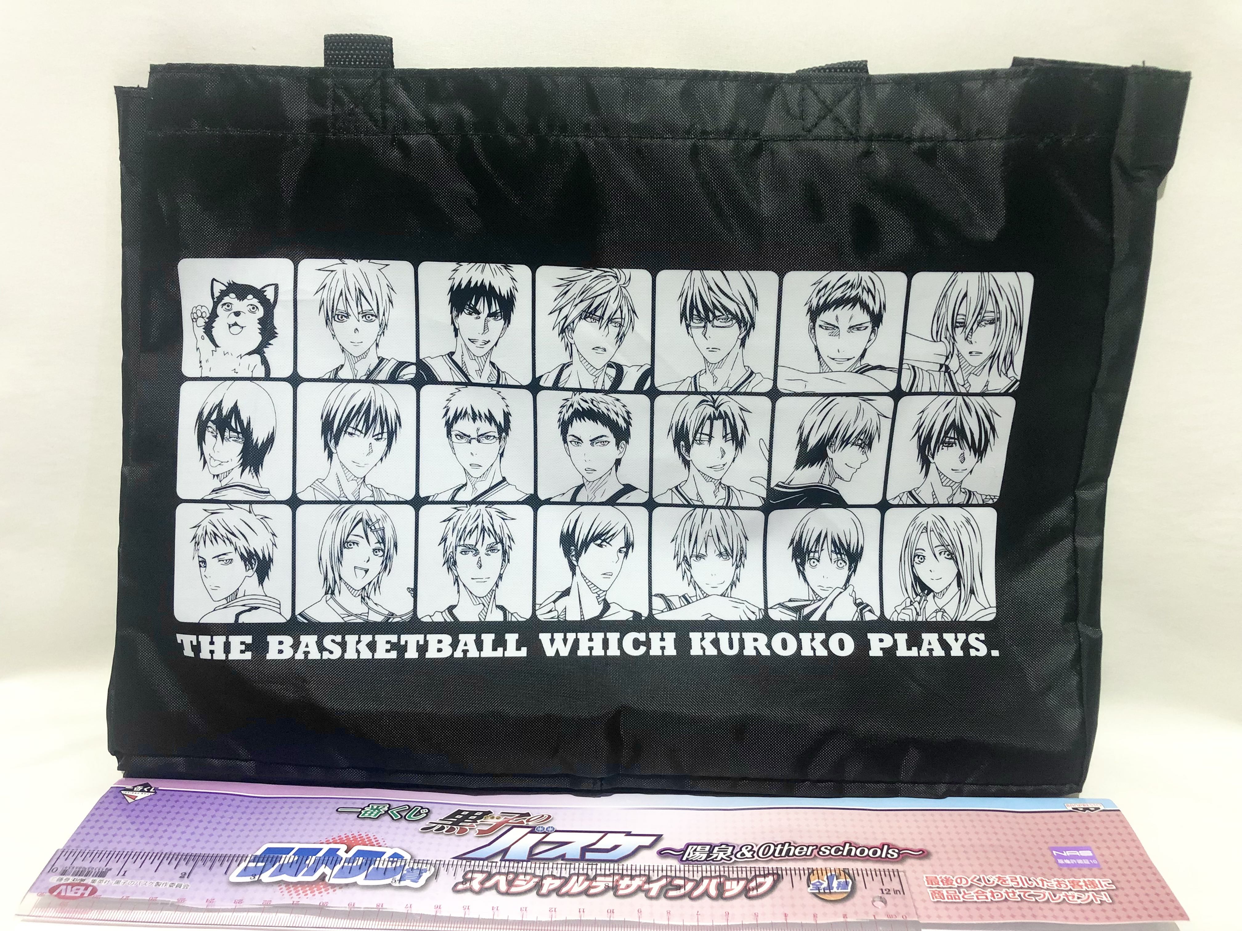 Kuroko no Basket Kuroko’s Basketball Anime Merch Tote Eco Bag Tetsuya ...