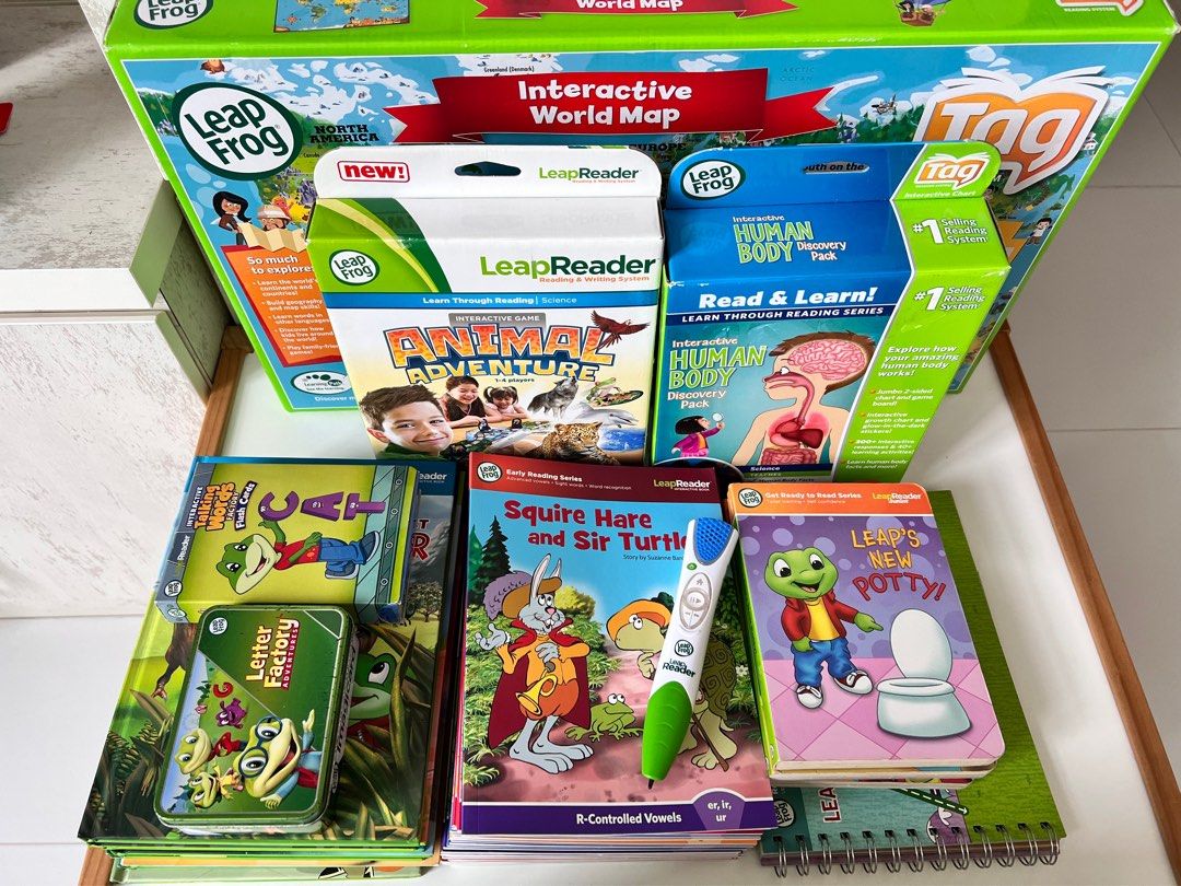 Leap Frog Interactive World Map, Hobbies & Toys, Toys & Games on Carousell