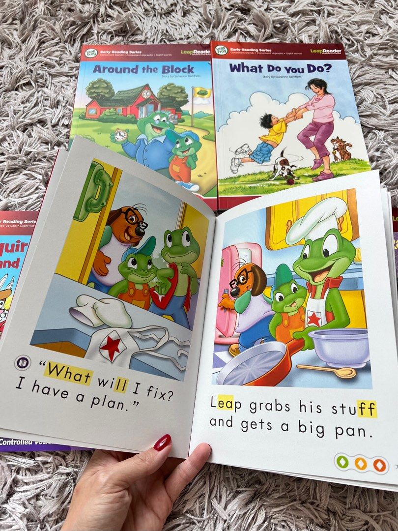 Leap Frog Lead Reader (Early Reading Series) Set of 23 books, Hobbies ...