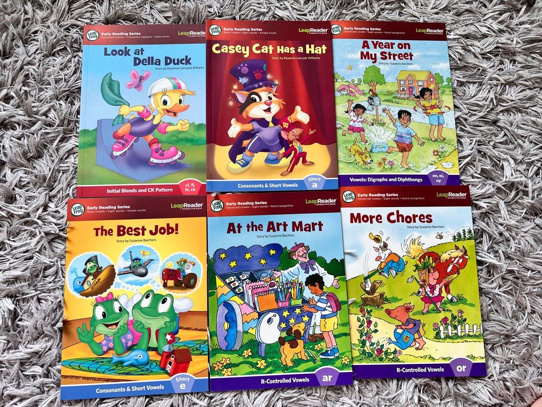 Leap Frog Lead Reader (Early Reading Series) Set of 23 books, Hobbies ...