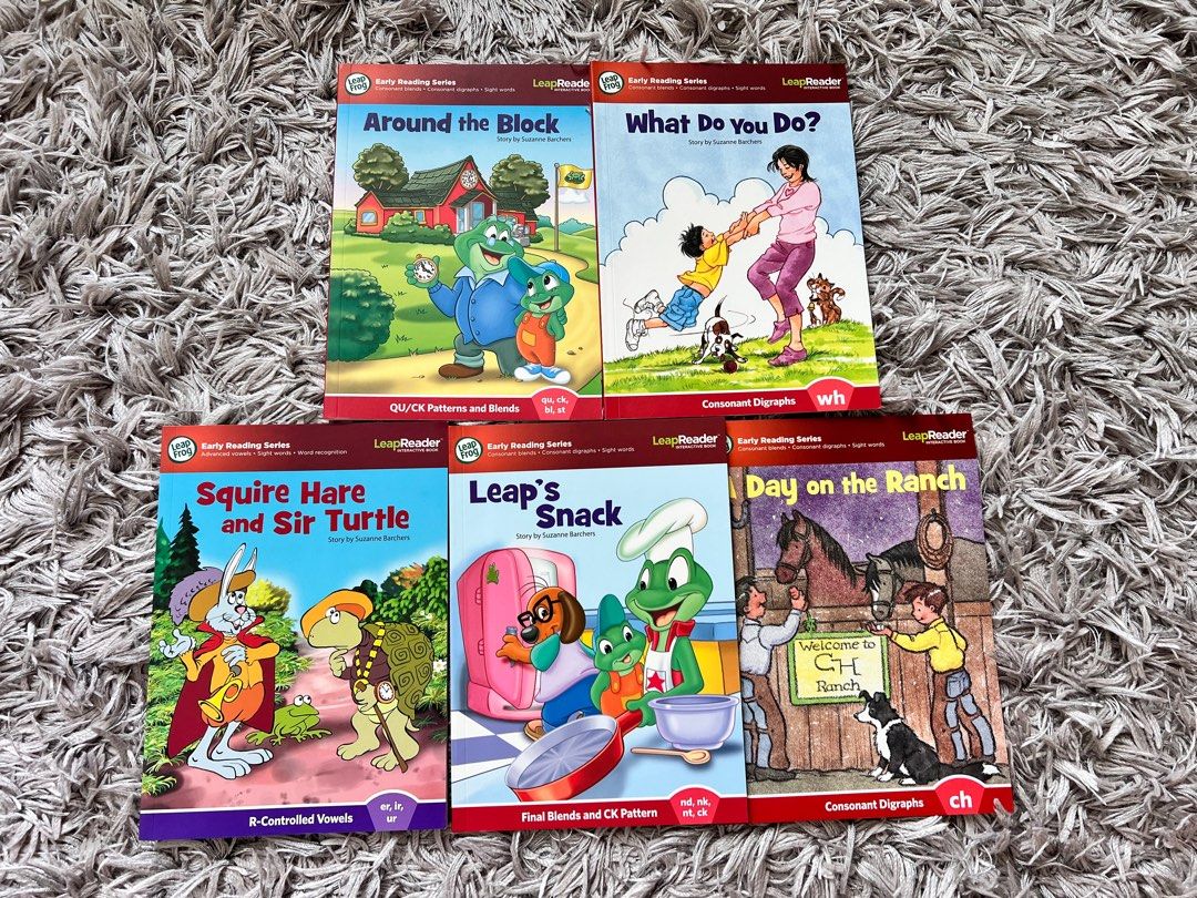 Leap Frog Lead Reader (Early Reading Series) Set of 23 books, Hobbies ...