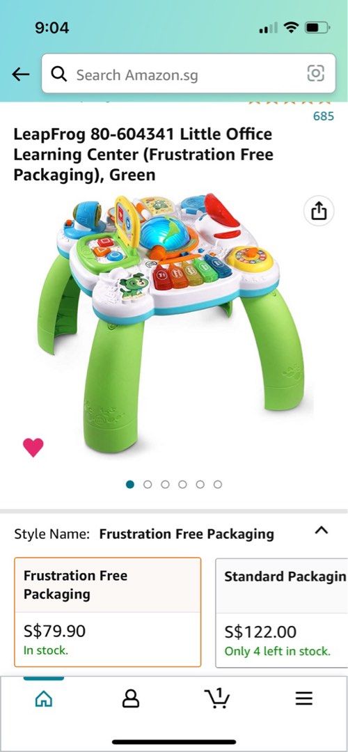 leapfrog activity table globe