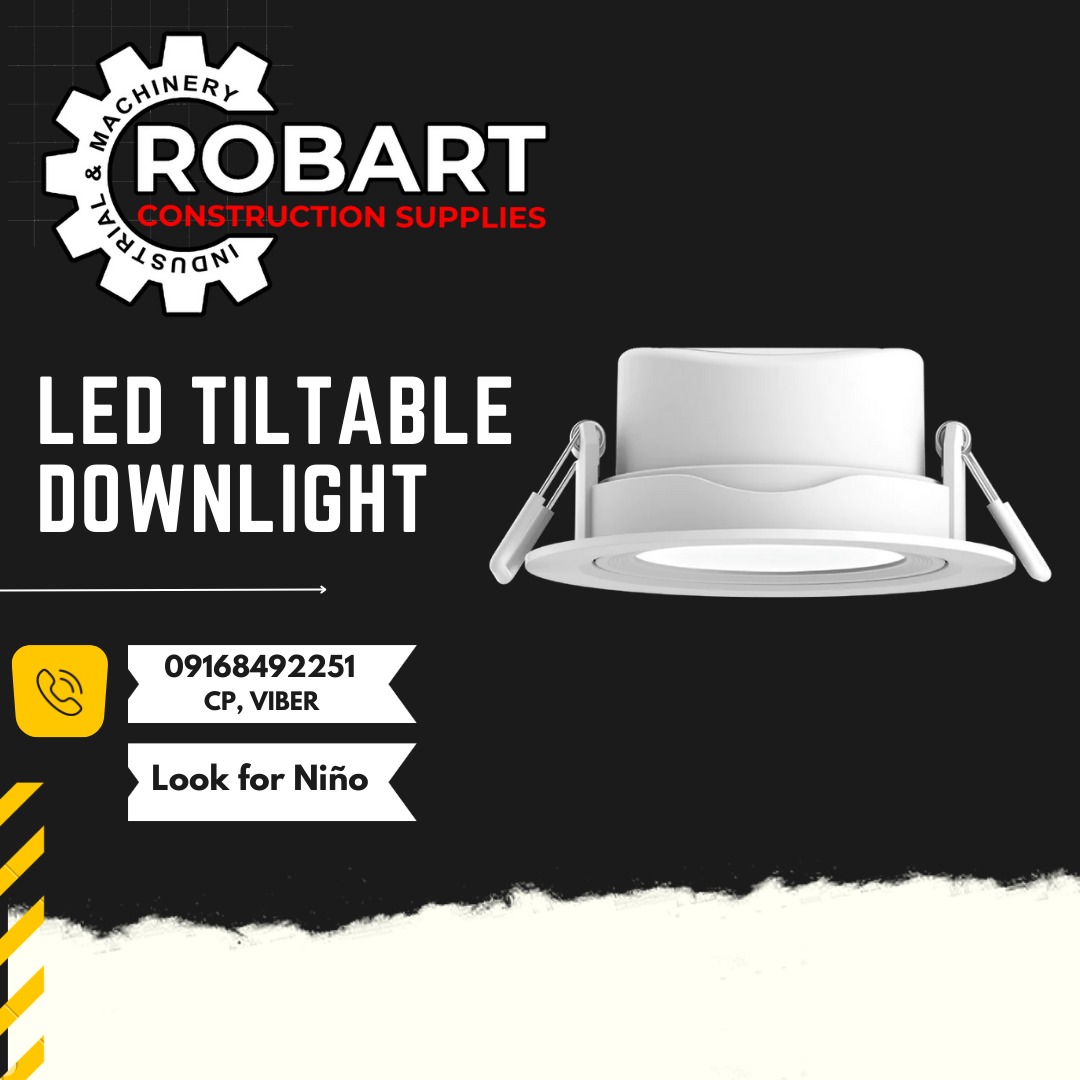 LED TILTABLE DOWNLIGHT, Commercial & Industrial, Construction Tools ...