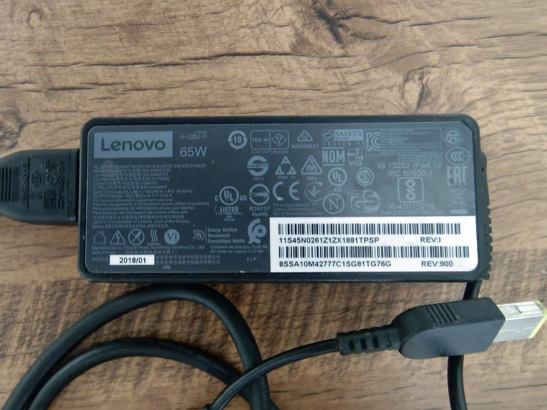 Lenovo Thinkpad Power Adapter W Computers Tech Parts Accessories Cables Adaptors On