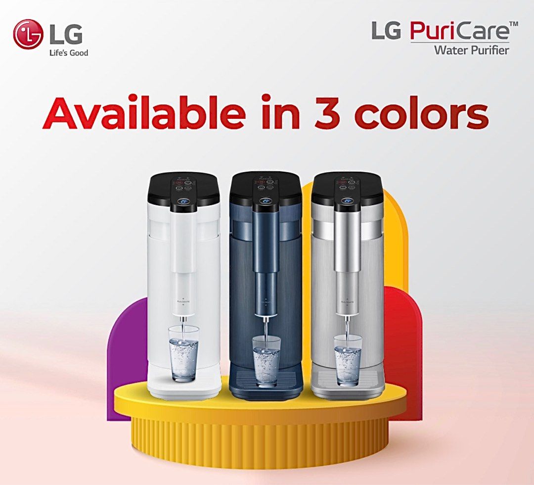 LG PuriCare™ Self-Service Tankless Water Purifier WD516AN, TV & Home ...