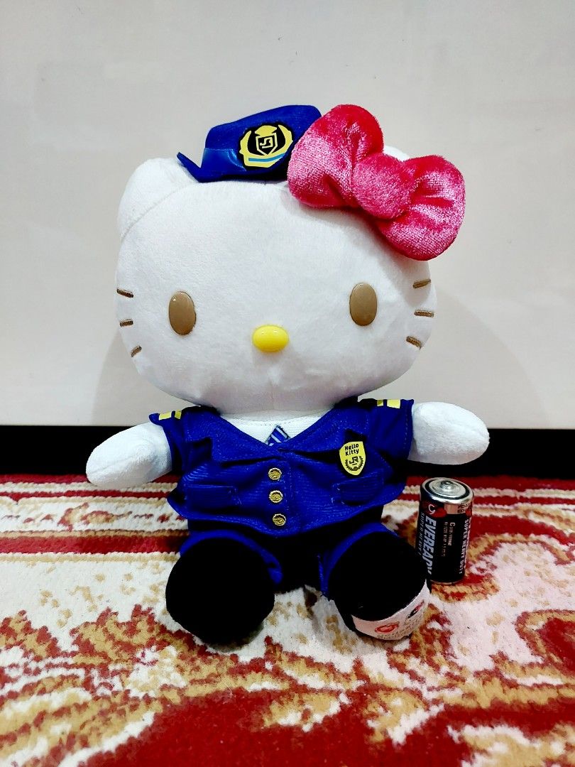 Limited Edition Shinkansen Station Master Kitty-chan, Hobbies & Toys ...