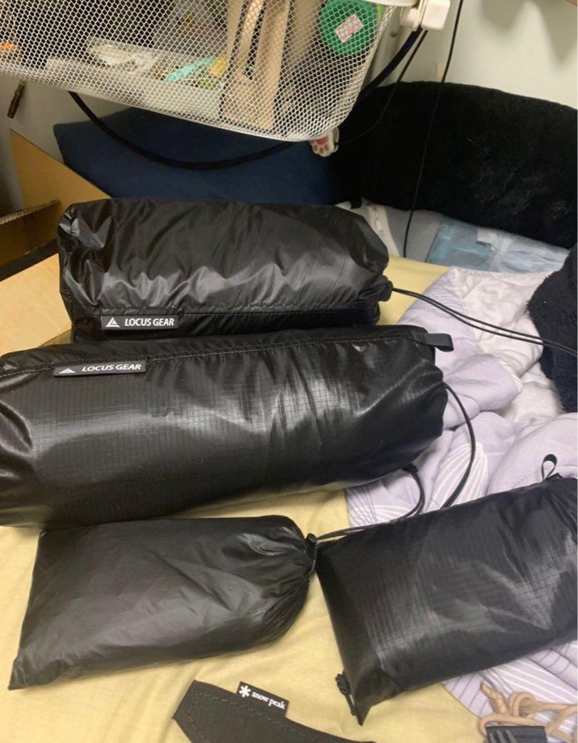 locus gear khafra grande black full set, 運動產品, 行山及露營 - Carousell