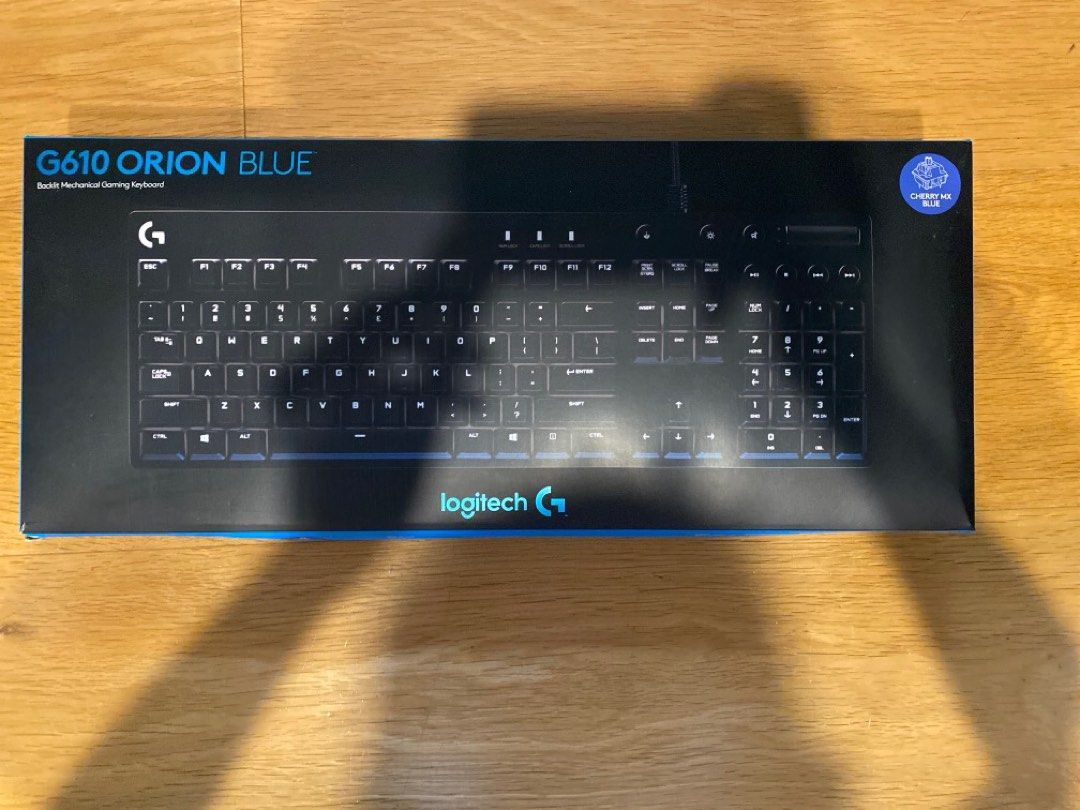 Logitech G610 Orion Blue Gaming Keyboard, Computers & Tech, Parts ...
