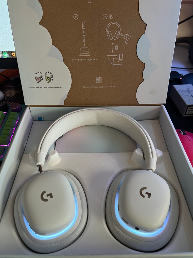 Logitech G735 Wireless Gaming Headset, Audio, Headphones & Headsets on ...