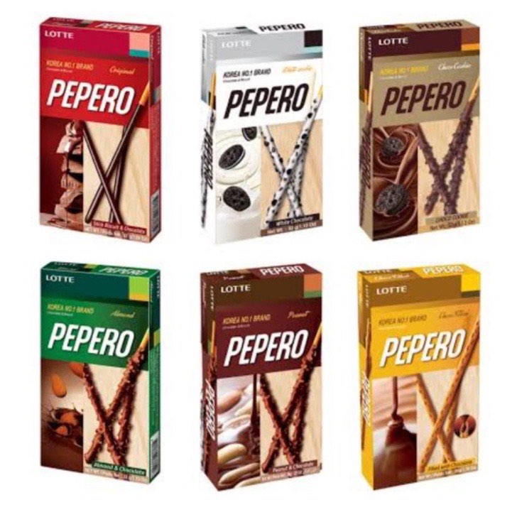 LOTTE PEPERO ALMOND BISCUIT 32g, Food & Drinks, Local Eats on Carousell