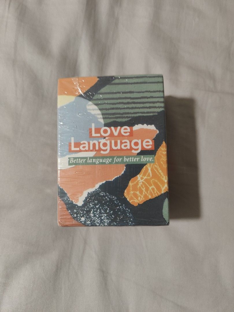 LOVE LANGUAGE CARD GAME, Hobbies & Toys, Toys & Games on Carousell