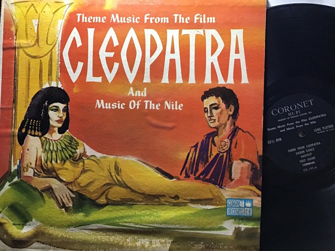 LP Cleopatra & Music of the Nile OOPUSA VINYL RECORD Anubis Piring ...