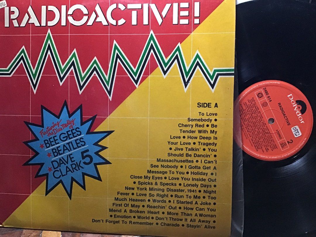 LP Radioactive Disco Medley - Beatles Bee Gees Dave Clark 5 OOP VINYL ...