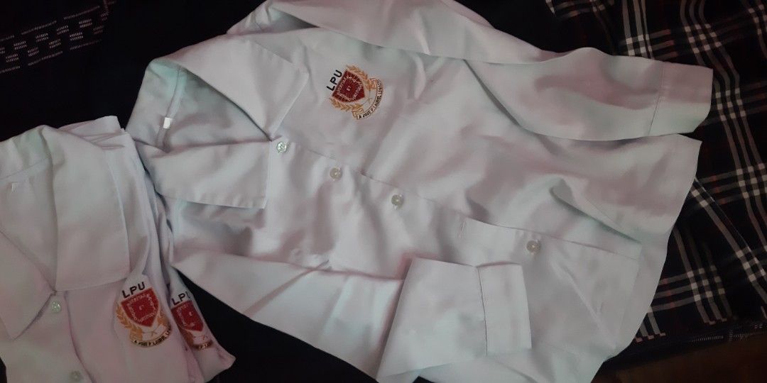 Lpu Uniform Womens Fashion Tops Blouses On Carousell