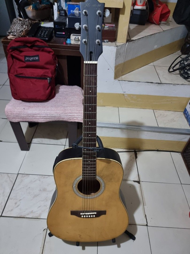 Lyric Heritage Acoustic Guitar, Hobbies & Toys, Music & Media, Musical ...