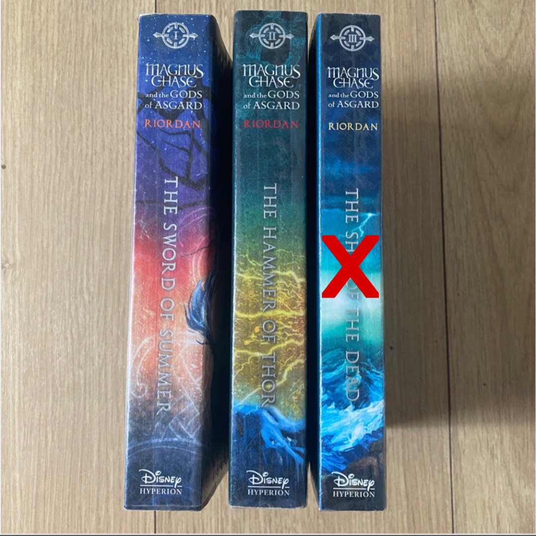Magnus Chase Series, Hobbies & Toys, Books & Magazines, Fiction & Non ...