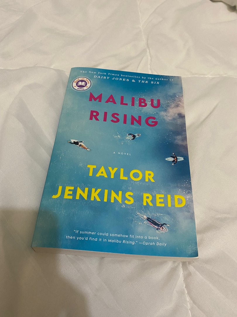 Malibu Rising by Taylor Jenkins Reid, Hobbies & Toys, Books & Magazines ...