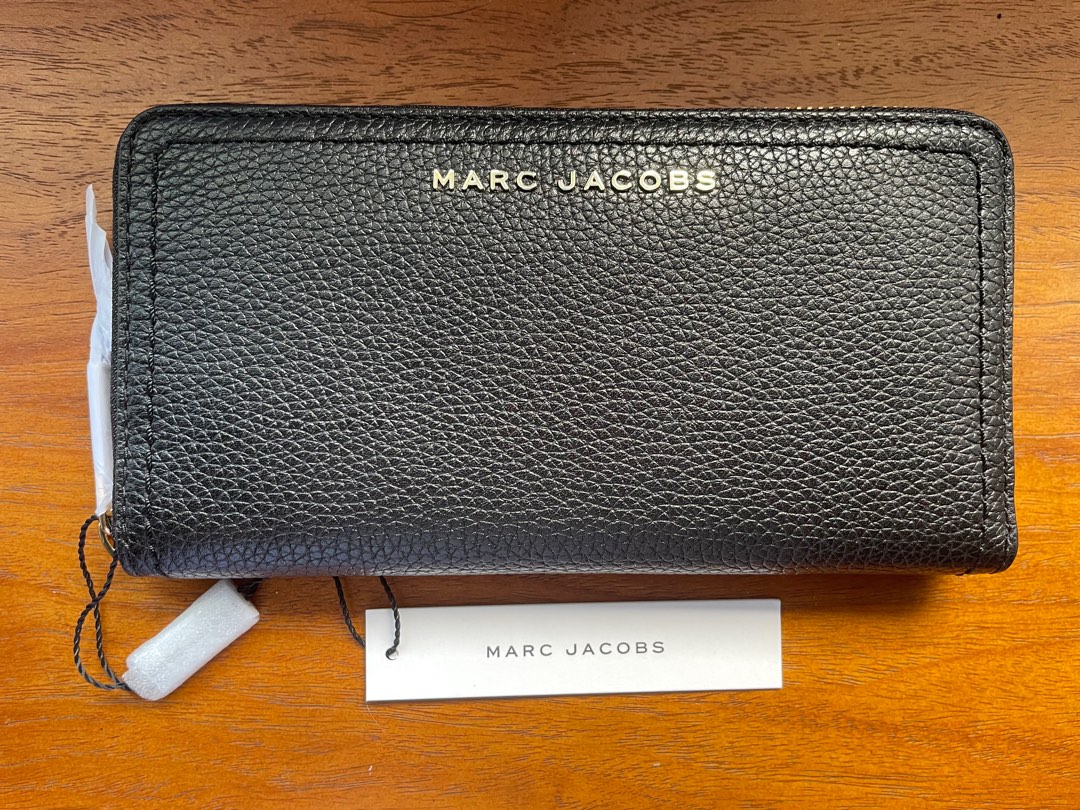 Marc Jacobs Long Zip Around Wallet, Women's Fashion, Bags & Wallets ...