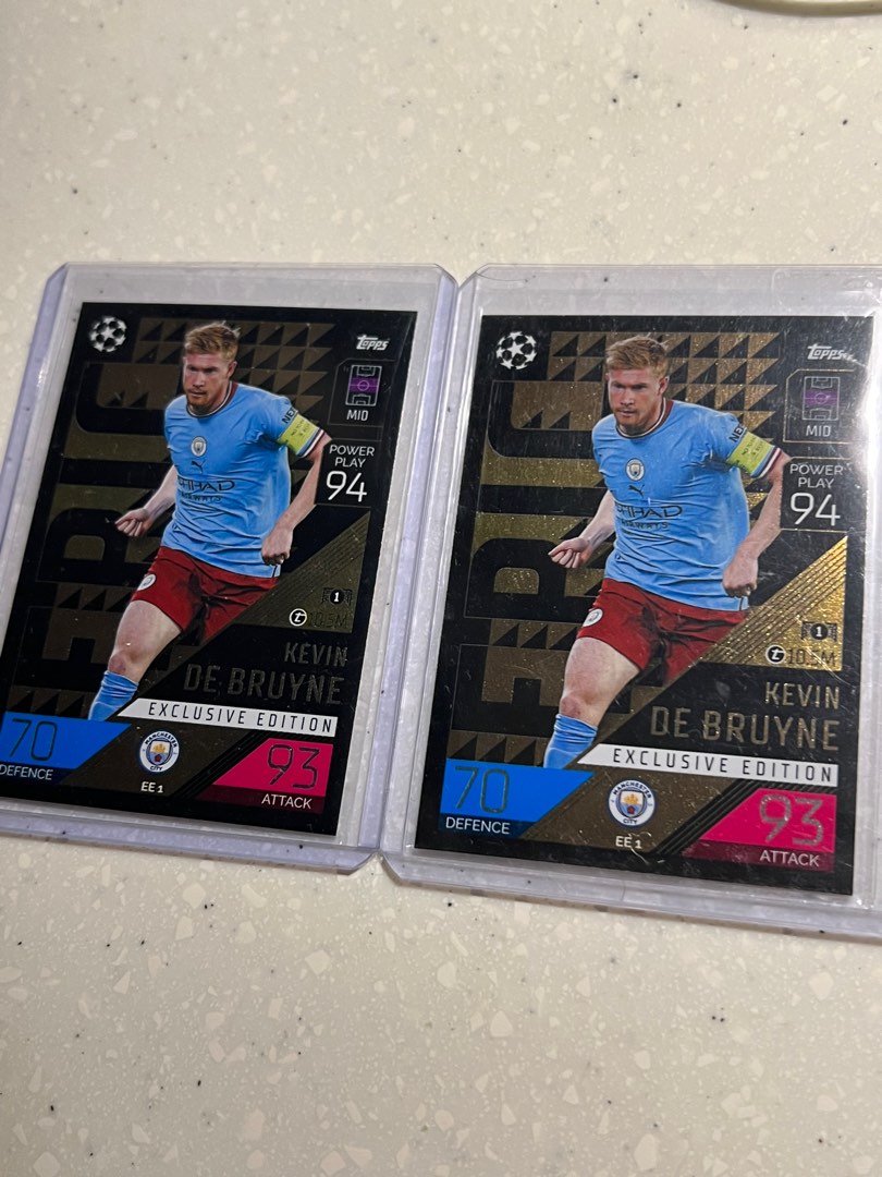 Match Attax 22/23 Epic MOTD exclusive limited edition card - Kevin De ...