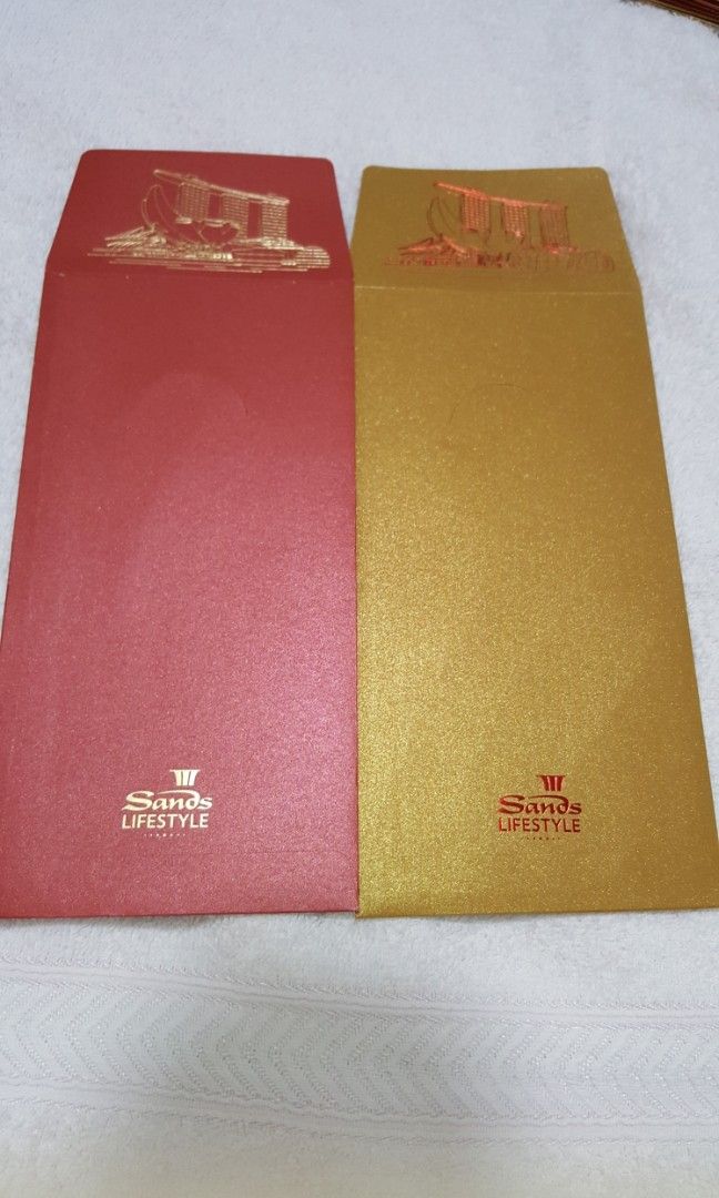 MBS Sands Lifestyle red packet, Hobbies & Toys, Stationery & Craft, Art ...