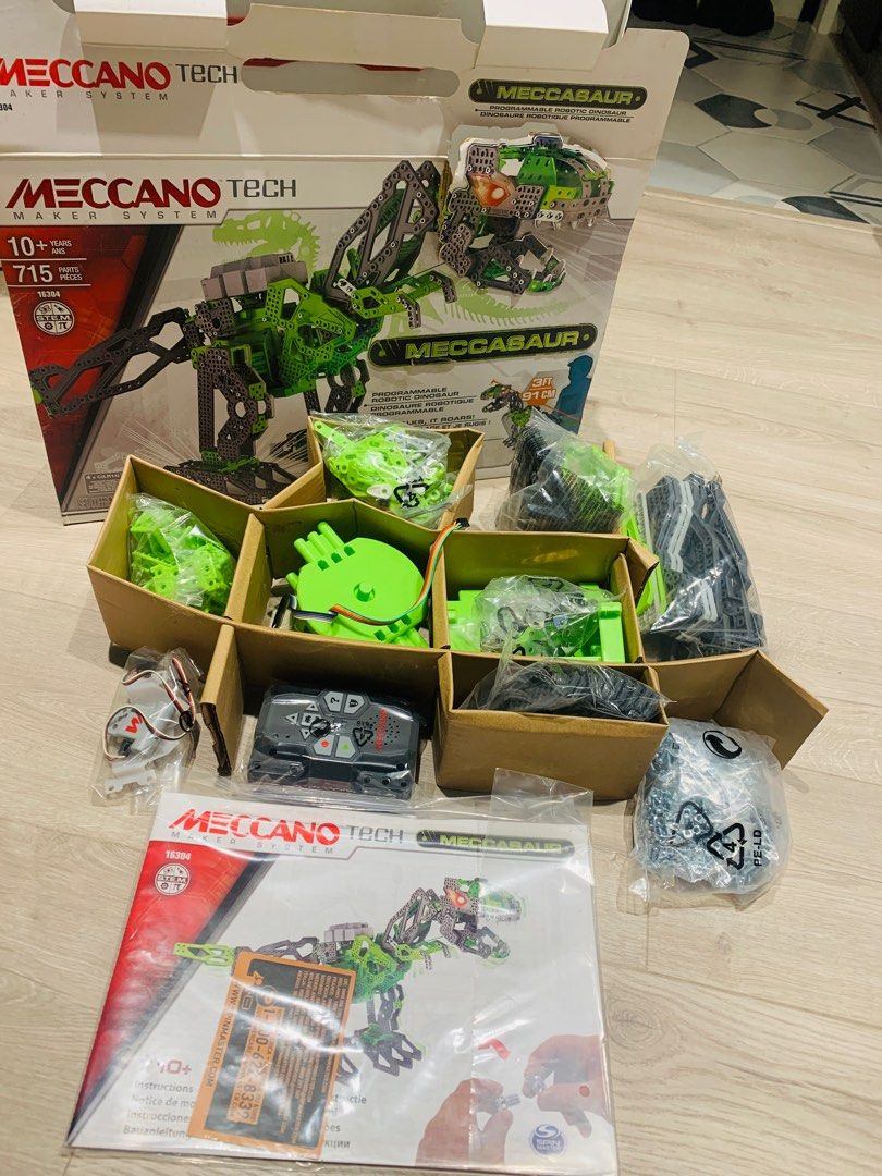 MECCANO 麥卡諾 霸王龍/面交或宅配, 哩哩扣扣, 其他在旋轉拍賣