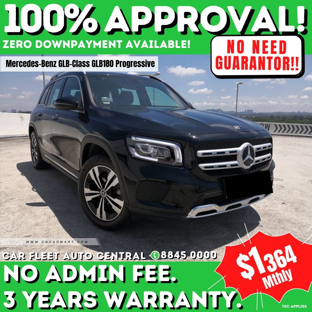 Mercedes-Benz GLB-Class GLB180 Progressive 7-Seater (A), Cars, Used ...