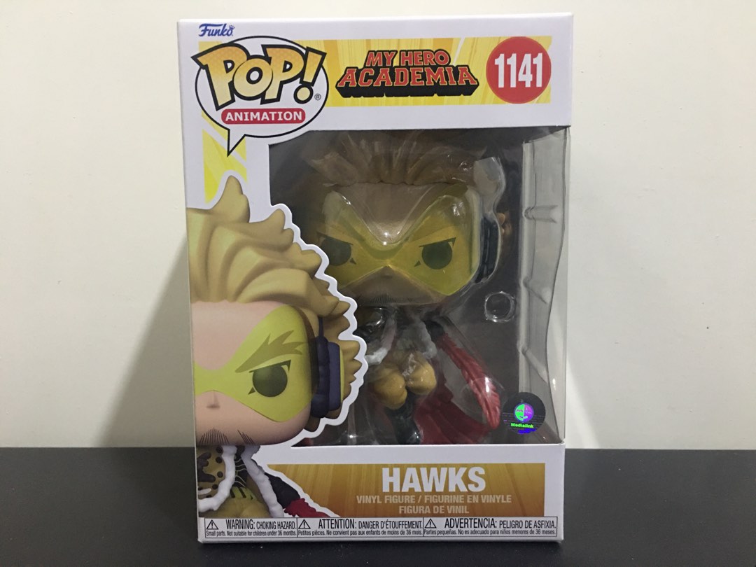 MHA Hawks Funko Pop, Hobbies & Toys, Toys & Games on Carousell