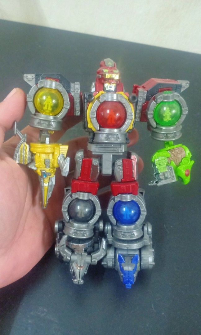Minipla Kyuranger Megazord, Hobbies & Toys, Toys & Games on Carousell