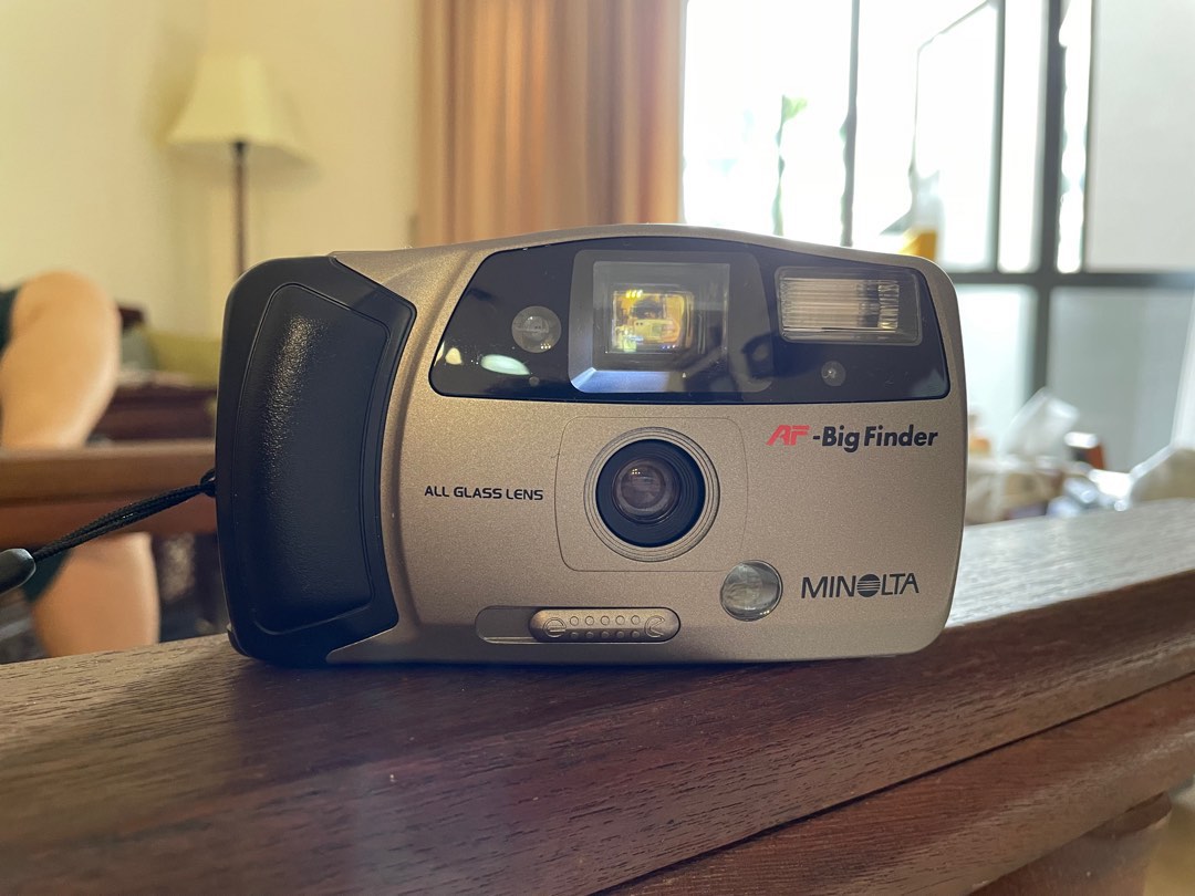 Minolta AF Big Finder Point and Shoot film camera, Photography, Cameras ...