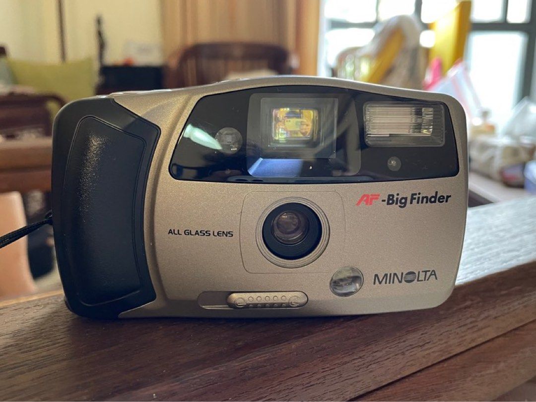 Minolta AF Big Finder Point and Shoot film camera, Photography, Cameras ...