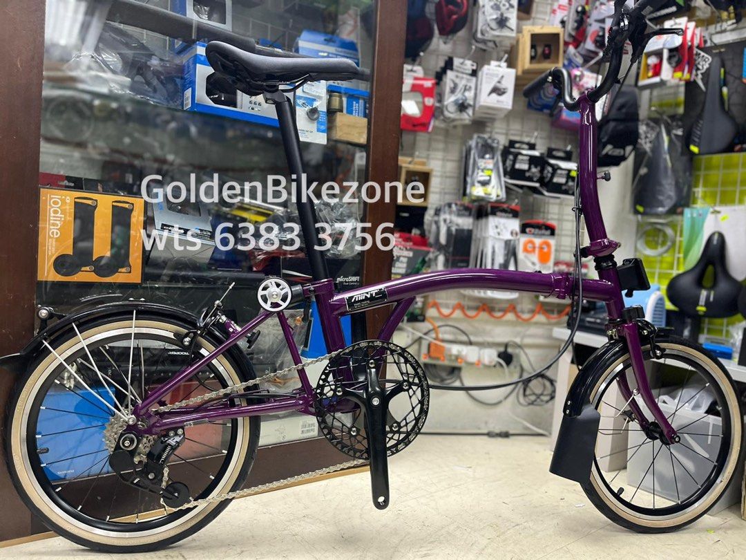 Mint BOB six 6S 摺疊單車 t9B 的延續版本, 運動產品, 單車及配件, 單車 - Carousell