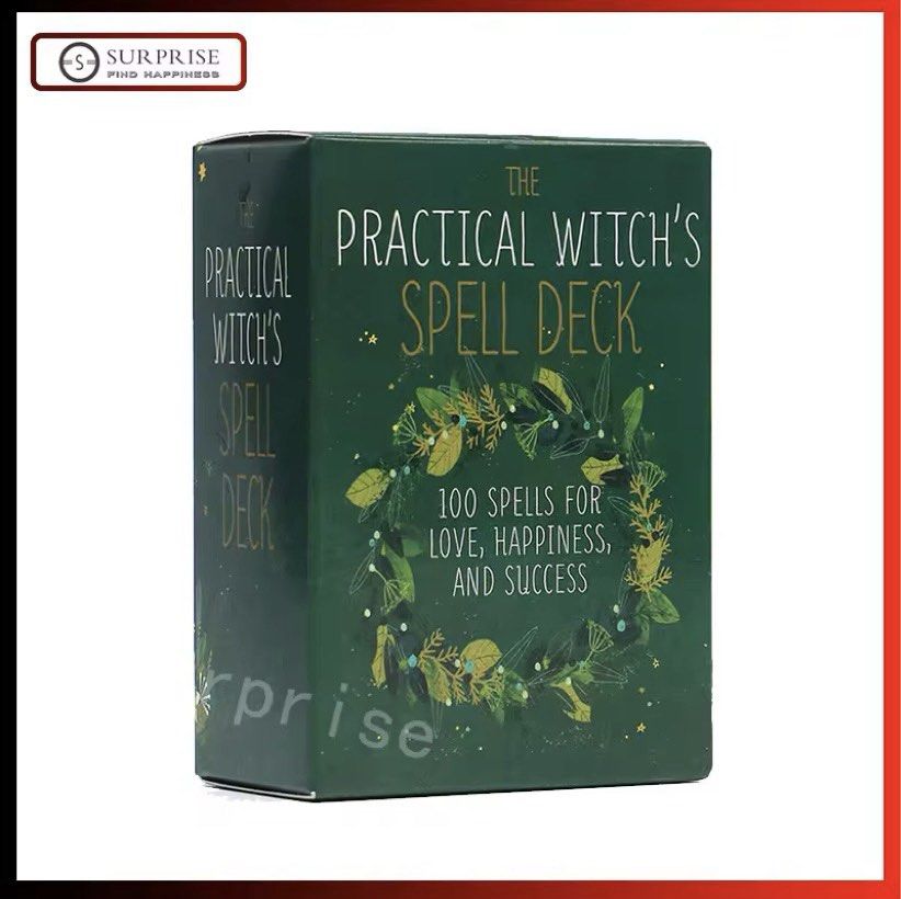 [MINT CONDITION] The Practical Witch’s Spell Cards Deck | English ...