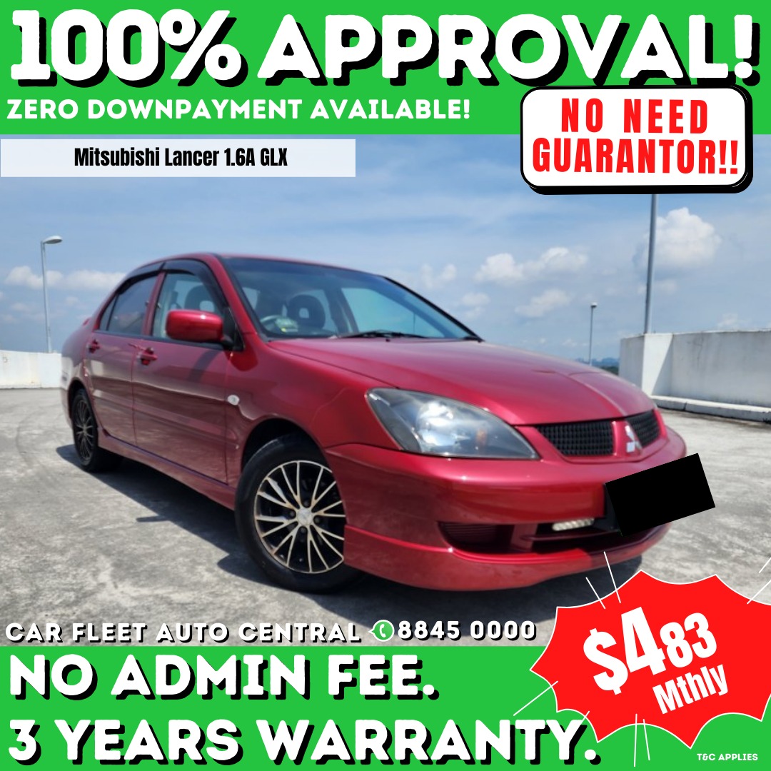 Mitsubishi Lancer 1.6 GLX (A), Cars, Used Cars on Carousell