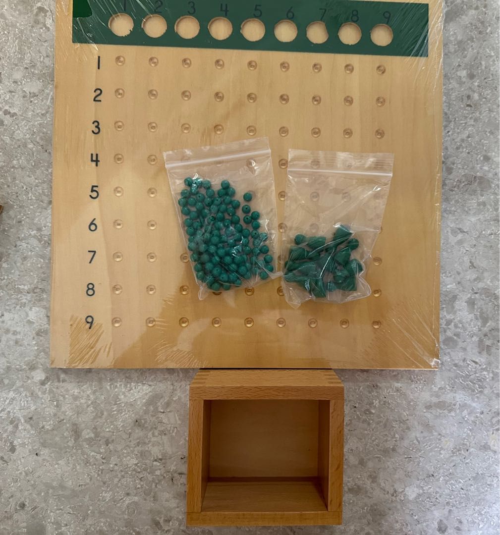 MONTESSORI WOODEN DIVISION BOARD, Hobbies & Toys, Toys & Games on Carousell