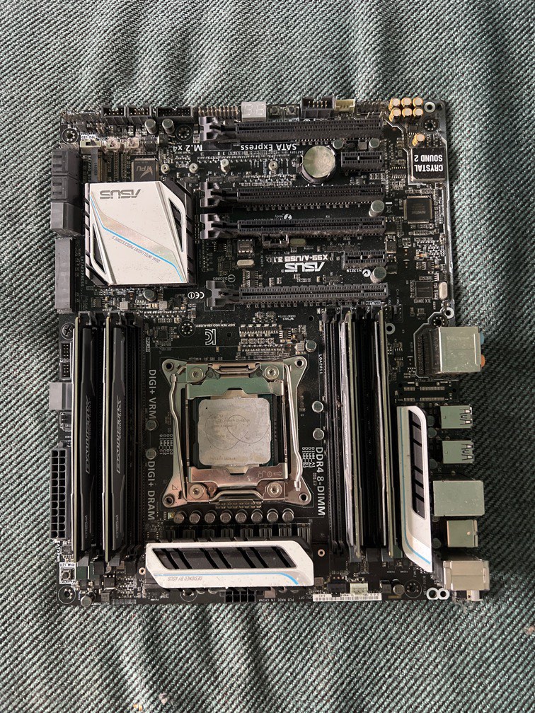 Motherboard with processor and Ram, Computers & Tech, Desktops on Carousell