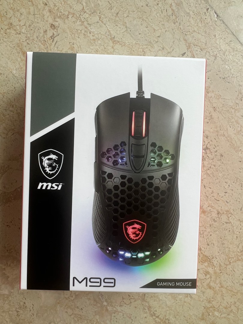 MSI M99 gaming mouse, Computers & Tech, Parts & Accessories, Mouse ...