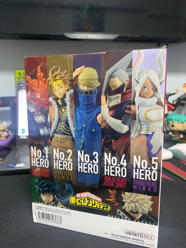 My Hero Academia kuji - Edgeshot Prize D, Hobbies & Toys, Toys & Games ...