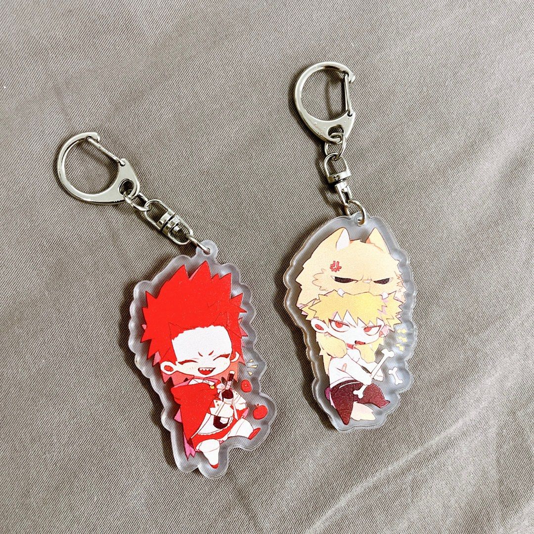 My Hero Academia MHA Badge & Keychain Charm, Hobbies & Toys ...