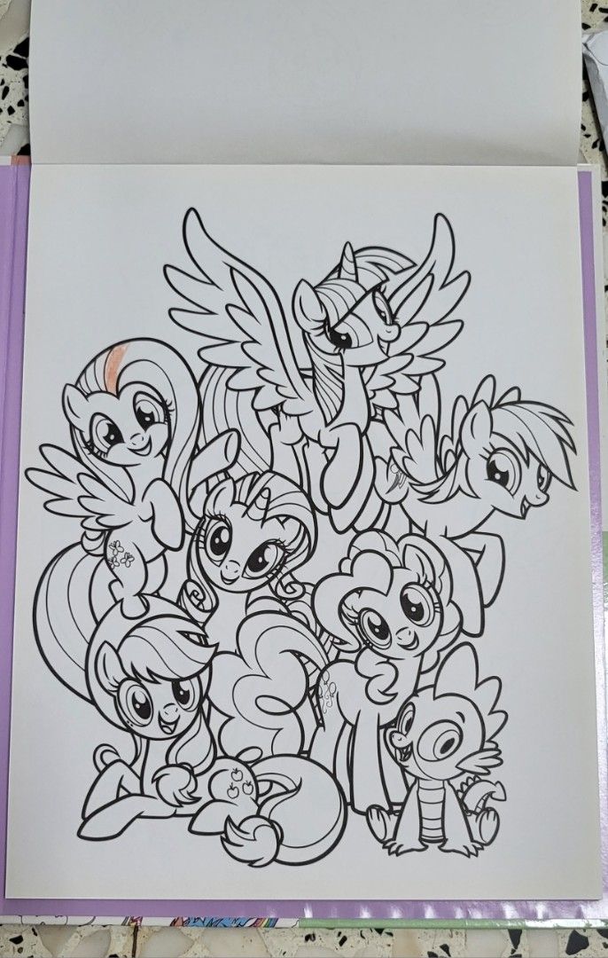 My little pony colouring kit, Hobbies & Toys, Stationery & Craft, Other ...
