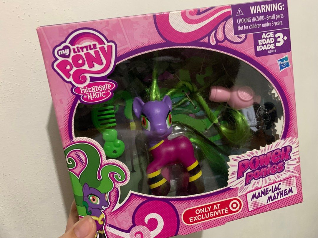 My Little Pony Target Exclusive Power Ponies Mane-iac Mayhem, Hobbies ...