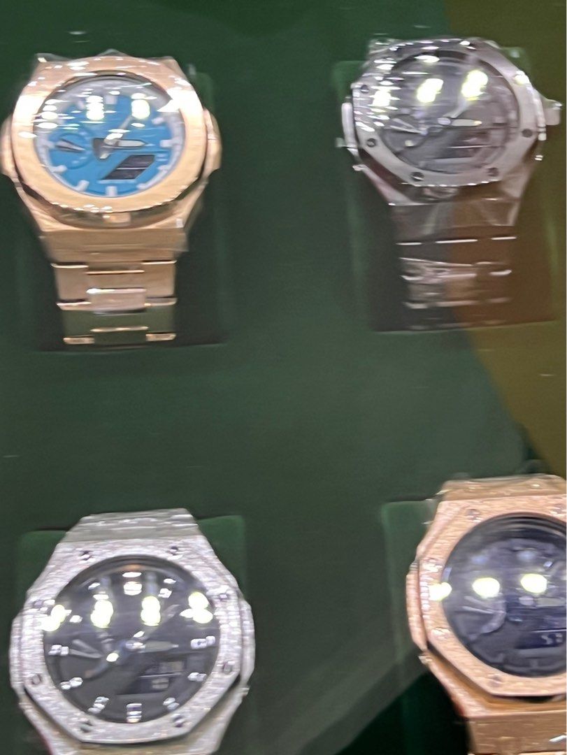 Nautilus custom gshock crystal custom Casio ga2100 ga2110 gab2100, Men ...